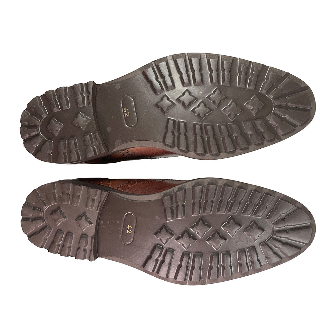 Tan Brogues Men's Leather Shoes – Coogan London